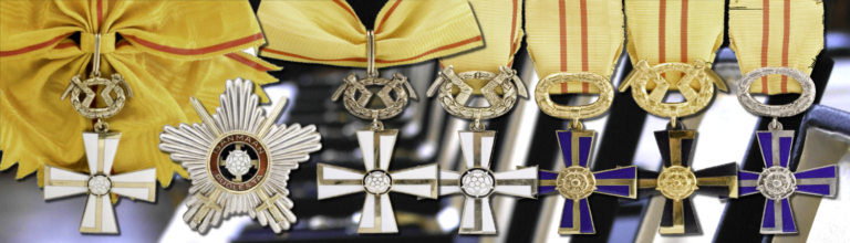 Order of precedence of the decorations – The Order of the Cross of Liberty